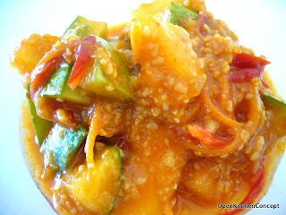 Open Kitchen Concept: Homemade Achar