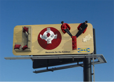PAUL DERVAN: Nice outdoor ad for IKEA