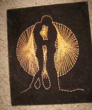 Nest: 1970's String Art