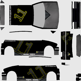 SKINS Y OTRAS YERBAS PARA EL LFS: SKIN - XFG EN GRAFITO Y FUEGO VIOLETA