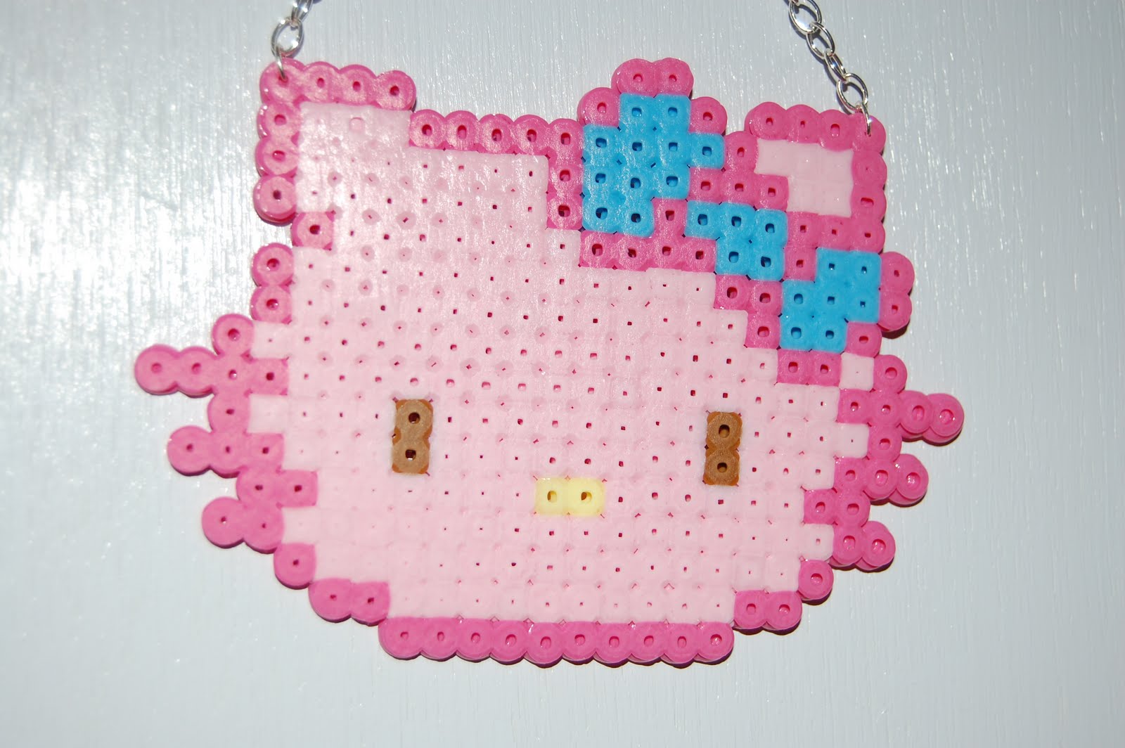 ♡Strawberry Morning Gravity - Handmade Perler Bead Jewelry for Sale♡