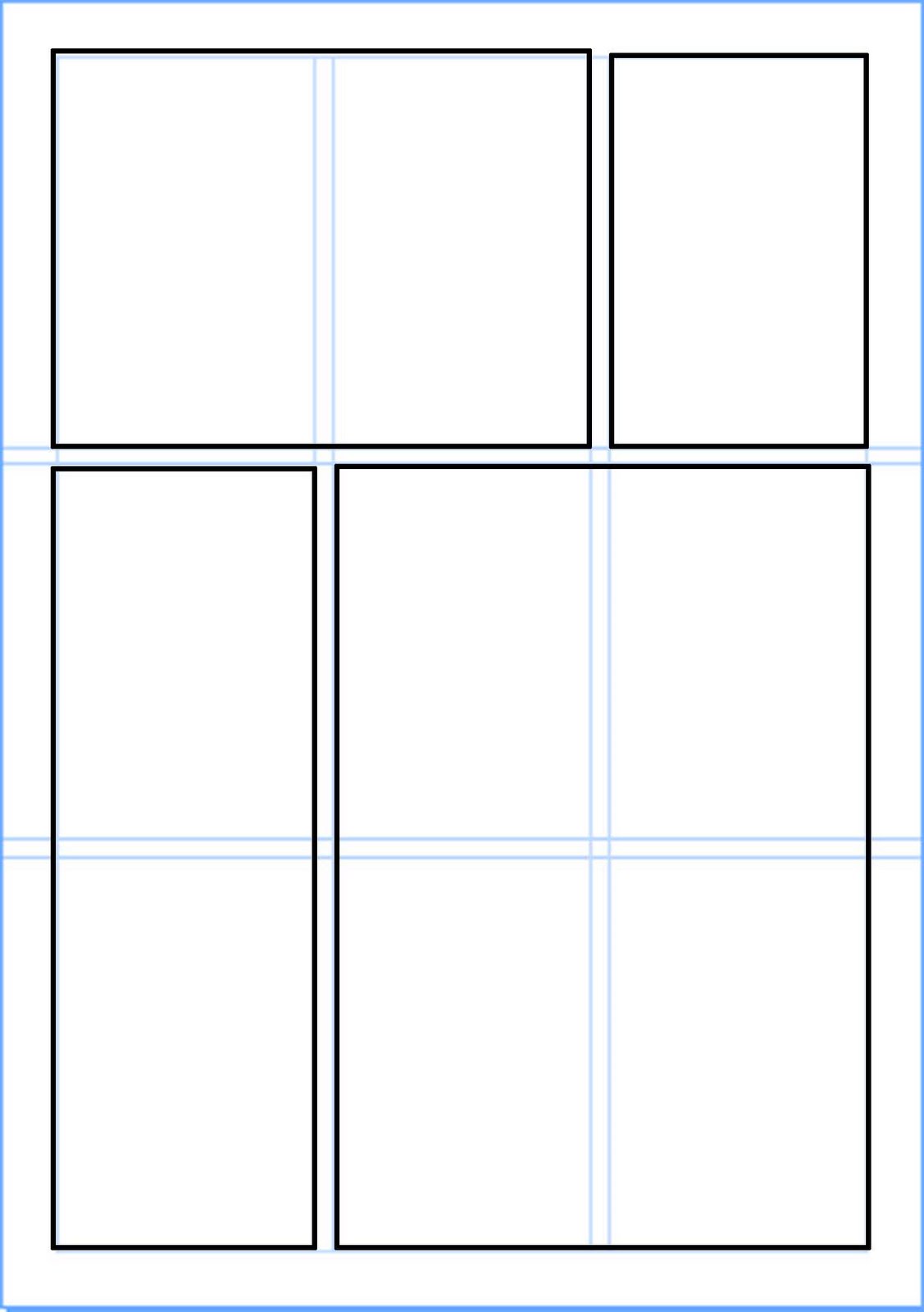 Design Practice: Comic Layouts/Joining Grids