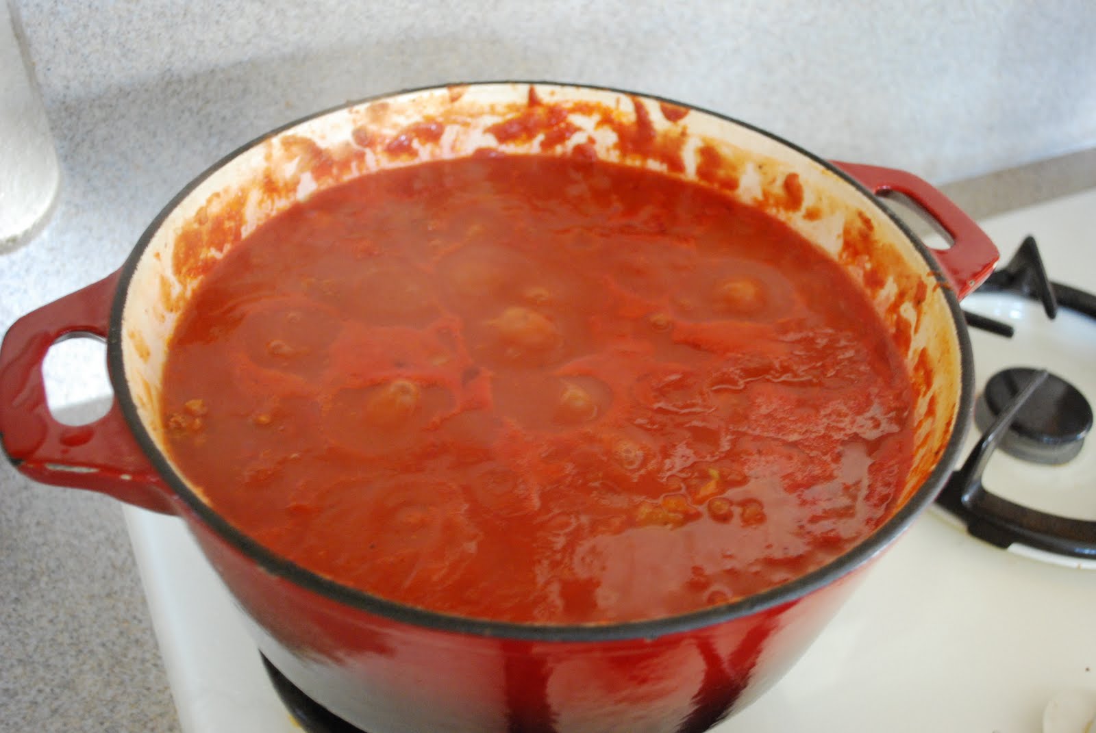 Amorris: Cooking for a Crowd - Marinara Sauce