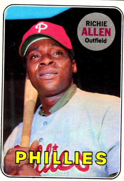Dick Allen Hall of Fame: Dick Allen Baseball Card Project: 1969