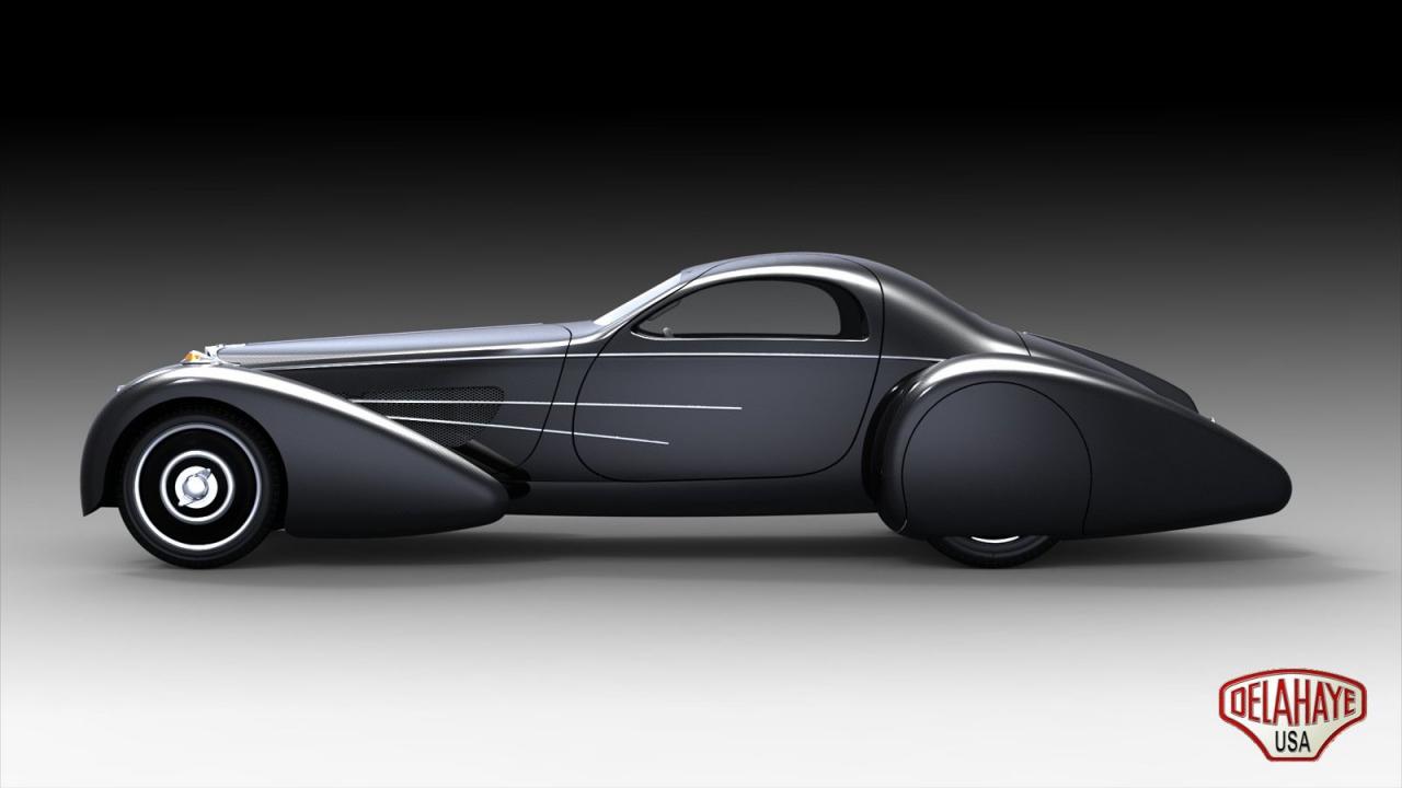 Agamemnon: Delahaye USA Bella Figura Bugnotti Coupé