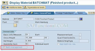 SAP Skills: Configuration steps for automatic Batch determination in ...