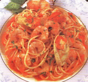 Spaghetti fruto del mar | Recetas de Cocina diarias, gratis y fáciles ...