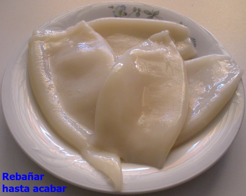 Rebañar hasta acabar: Calamares rellenos de mar