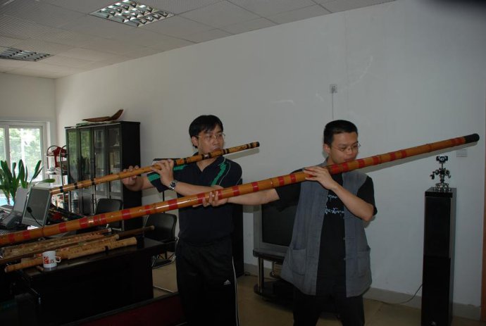 Myoan Shakuhachi Giant Flutes