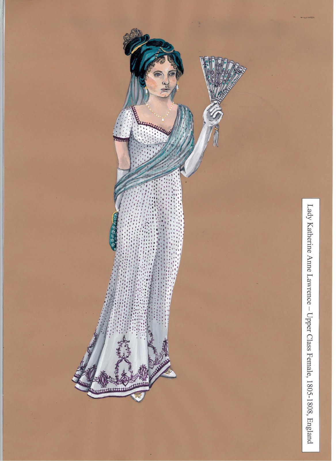 Rosie Johnson Theatre design: 1807 Upper, Middle and Lower Class ...