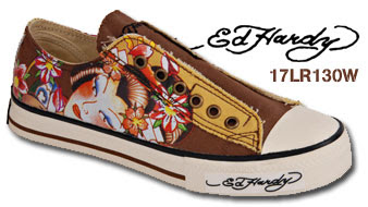 Women's Designer Shoes: Ed Hardy Sneakers