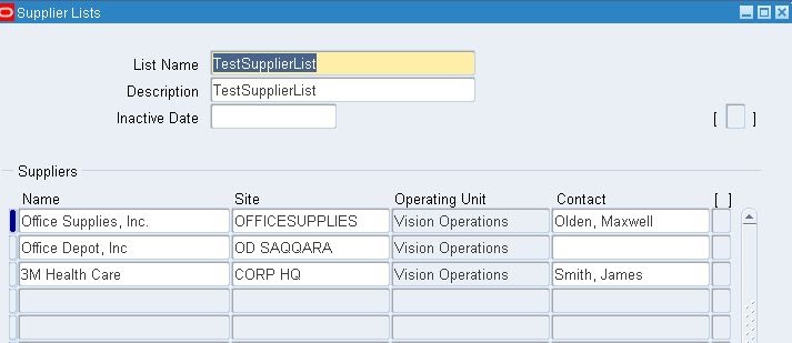 Bizinsight Consulting Blog: How to Create Supplier List and RFQ