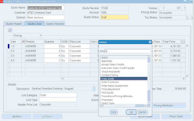 Bizinsight Consulting Blog: Quote to Order Flow in Oracle Sales Quotes ...