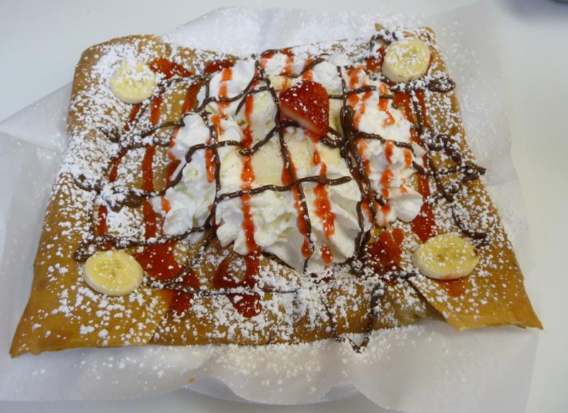 The Food Monster: Our Crepes and More, Wilmington's newest Crepe Restaurant