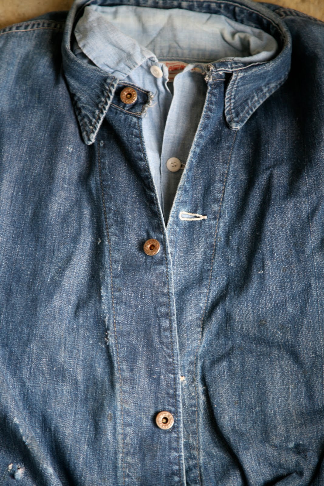 216/UNION: 216 UNION DENIM WORKWEAR ARMY FATIQUE JKT