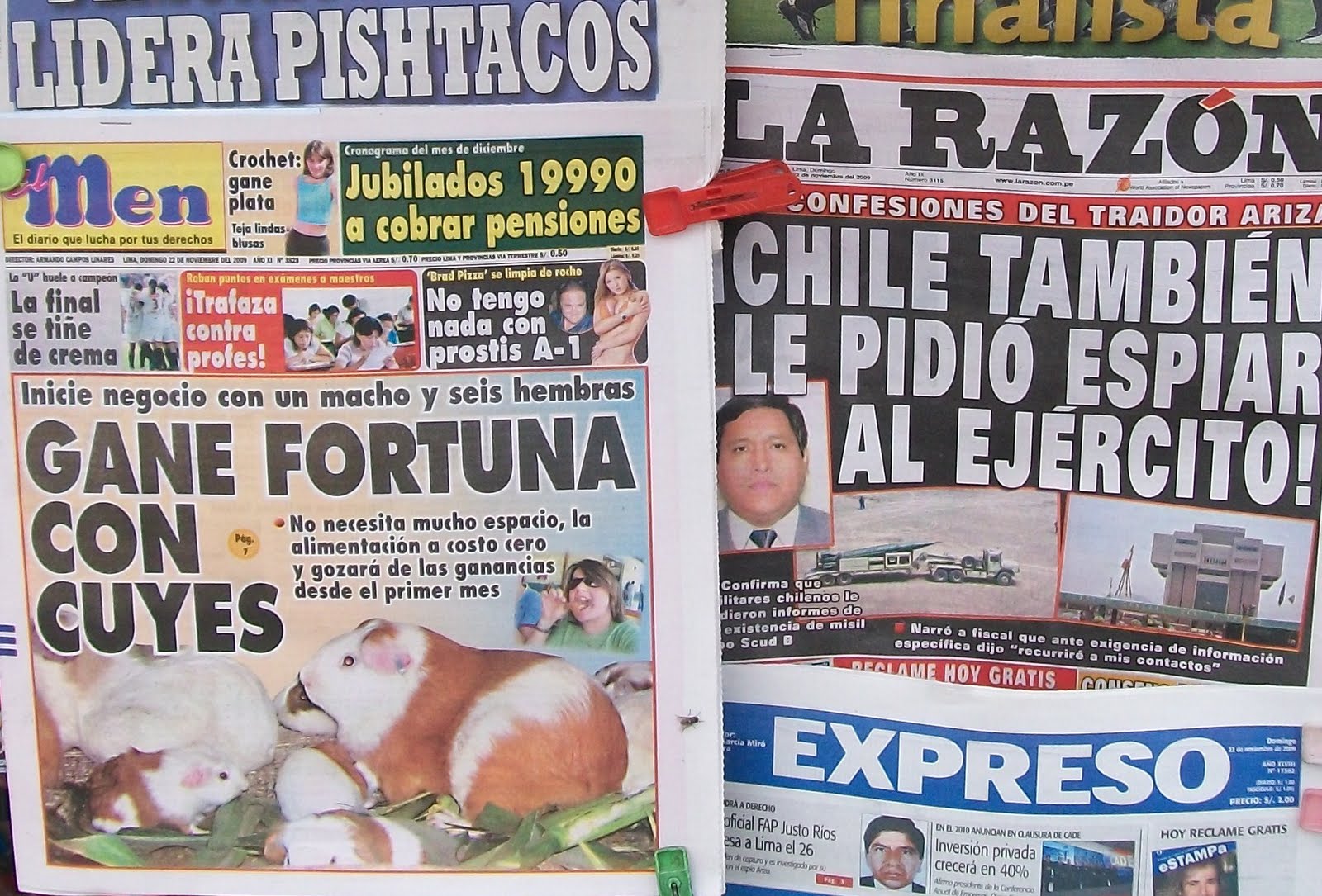 Diarios Chicha | Lima - Perú: La semana que pasó