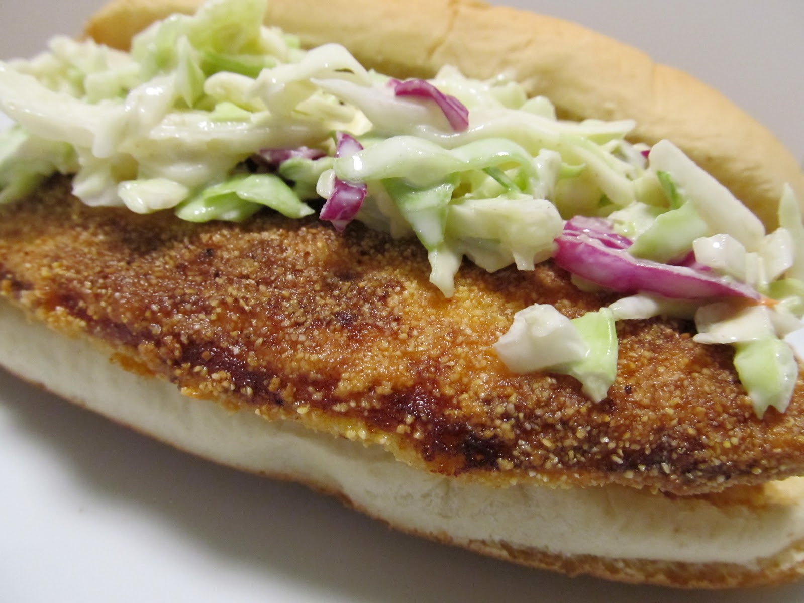 Jenn's Food Journey: Fish Sandwiches with Jalapeno Slaw