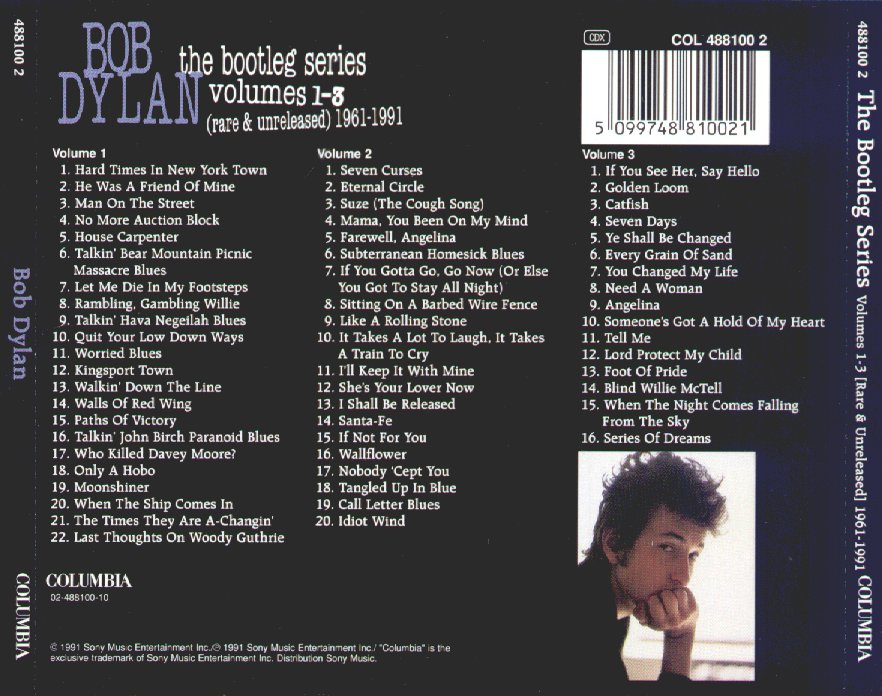 RARE TRACKS: Bootleg Series~~Bob Dylan