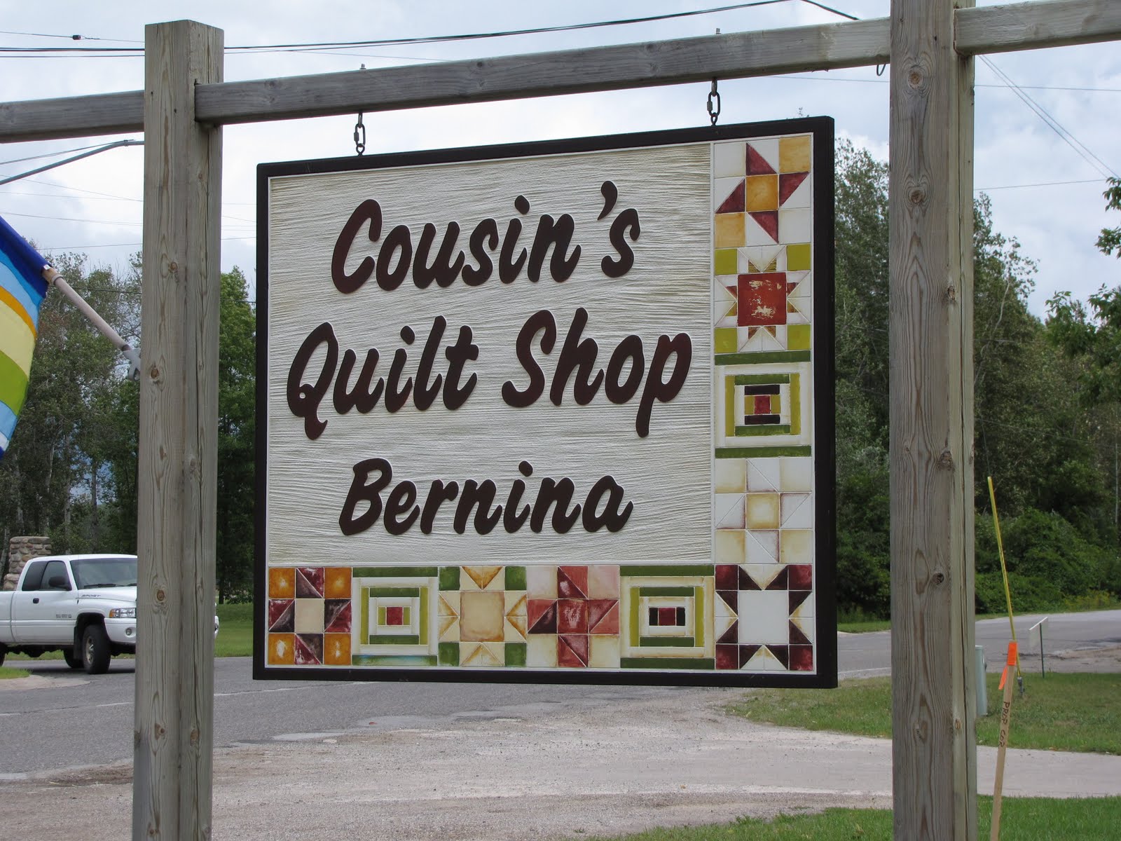 CJ STITCHING AND BLOOMS: Cousin's Quilt Shop, The Little Quilt Shop ...