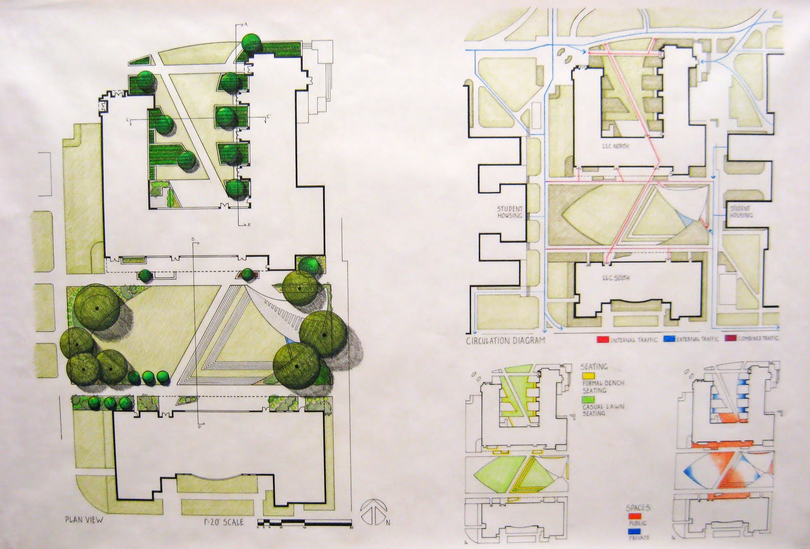University of Oregon Studio Work: Living Learning Center Revised 2010