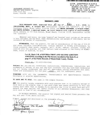 The Straw Buyer: Remember that attorney Roger Besu?