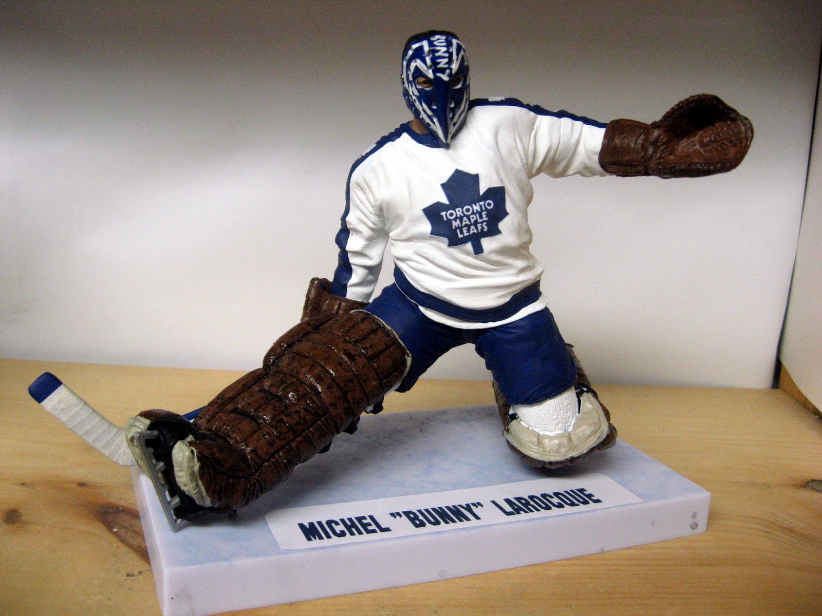 OFF THE BENCH DESIGNS: Michel "Bunny" Larocque - Toronto Maple Leafs