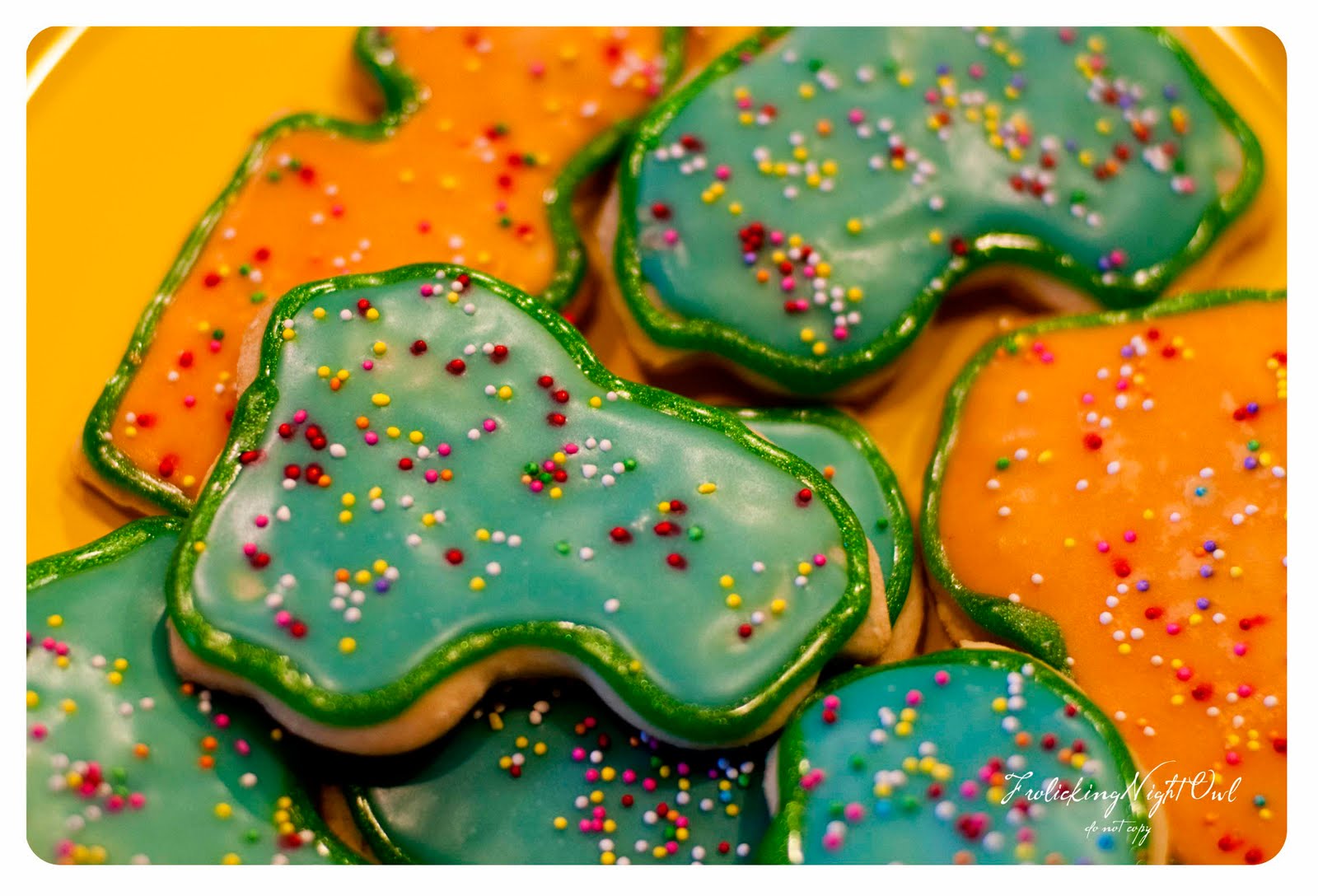 Frolicking Night Owl: Lollipop Cookies