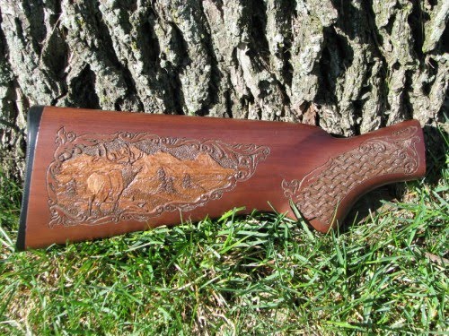 Custom Handcarved Gun Stocks | Replacement Gun Stock: