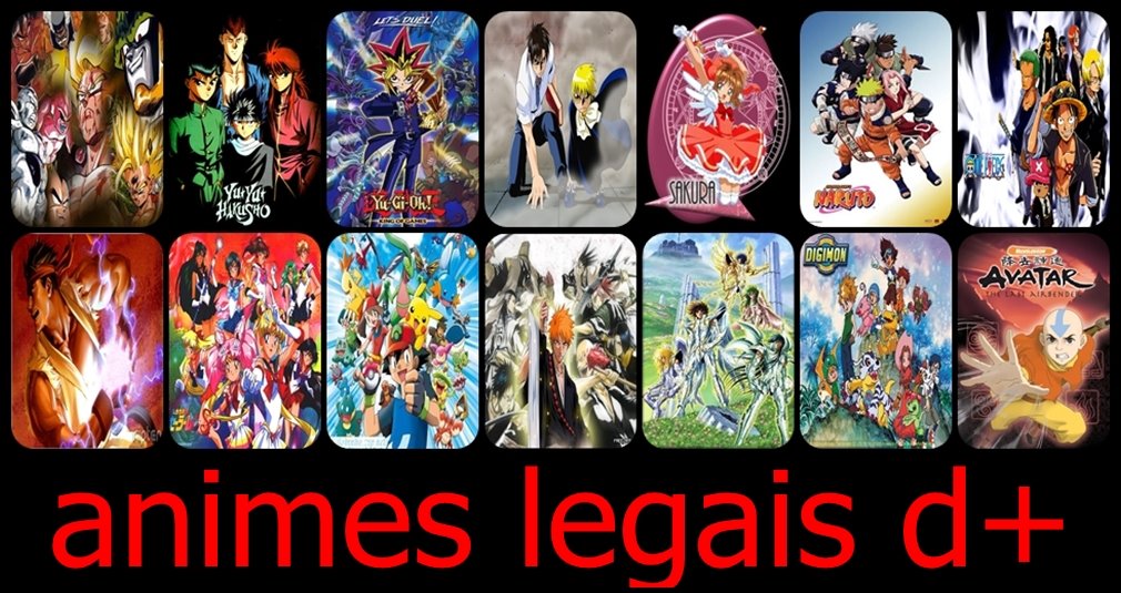 os melhores animes: animes