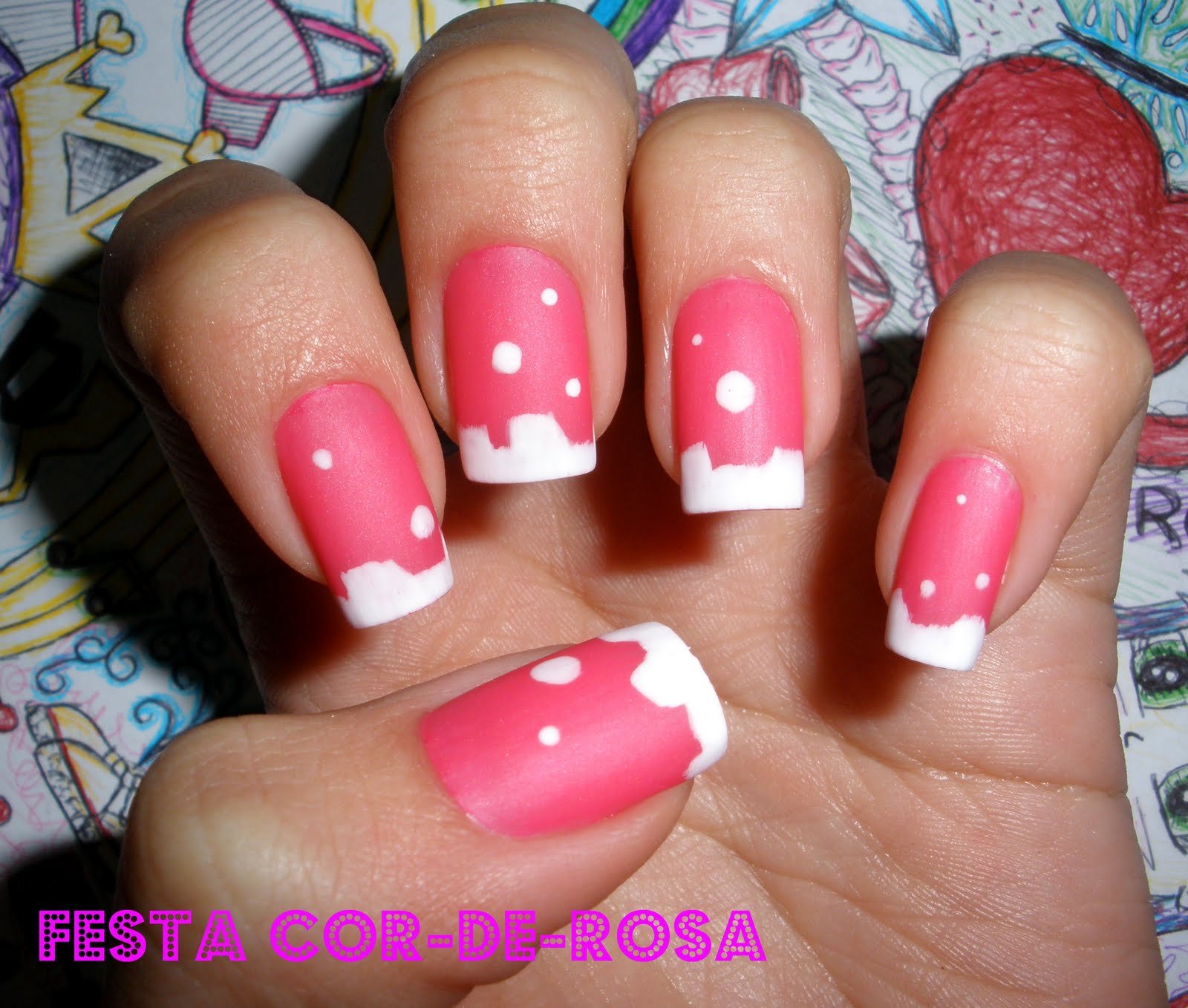 Festa Cor-de-rosa: Morango e chantilly!