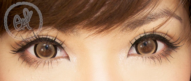 ekiBlog.com: EOS Candy Brown lens review & FOTD