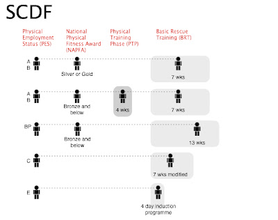 Singapore Civil Defence Force (BRTC): SCDF IPPT & PES Chart
