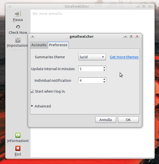 Gmail Watcher: Il programma per Ubuntu per controllare la nostra ...