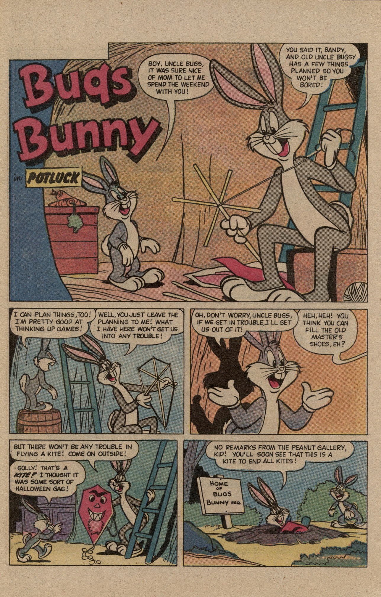 Read online Bugs Bunny comic - Issue #232
