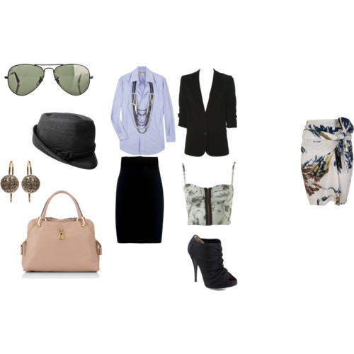 Mira Magazine: Polyvore, work outfits..