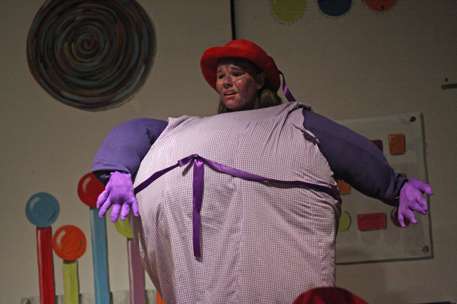 Lowe Family Blog: Violet turns into a blueberry