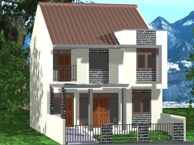 suri's design: Contoh gambar 3D untuk rumah tinggal