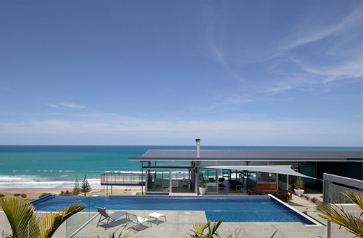 architecture: Luxury beach house designs architecture by Pete Bossley