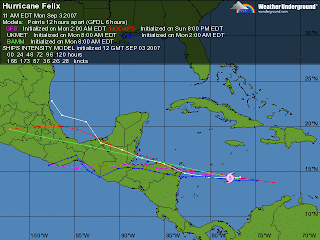 We are taking Hurricane Felix seriously now | La Gringa's Blogicito