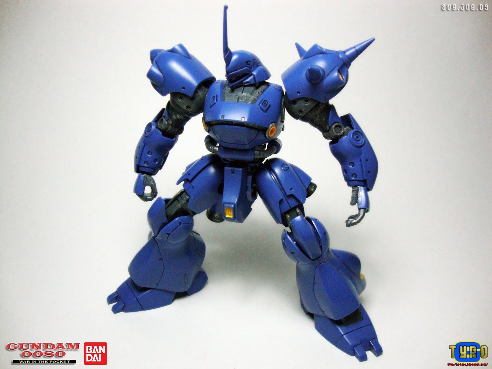 Gunpla-Tyro: [WIP] HGUC Kampfer @ 90% Completion