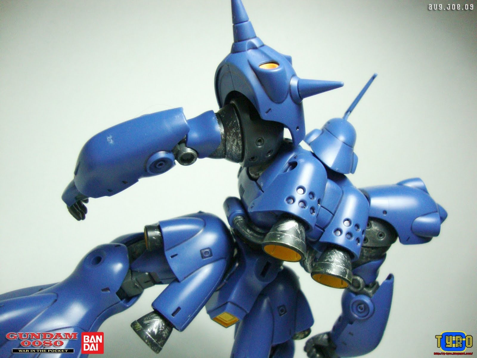 Gunpla-Tyro: [WIP] HGUC Kampfer @ 90% Completion