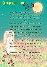 The World Of Literature: The Sonnet 18 by William Shakespeare