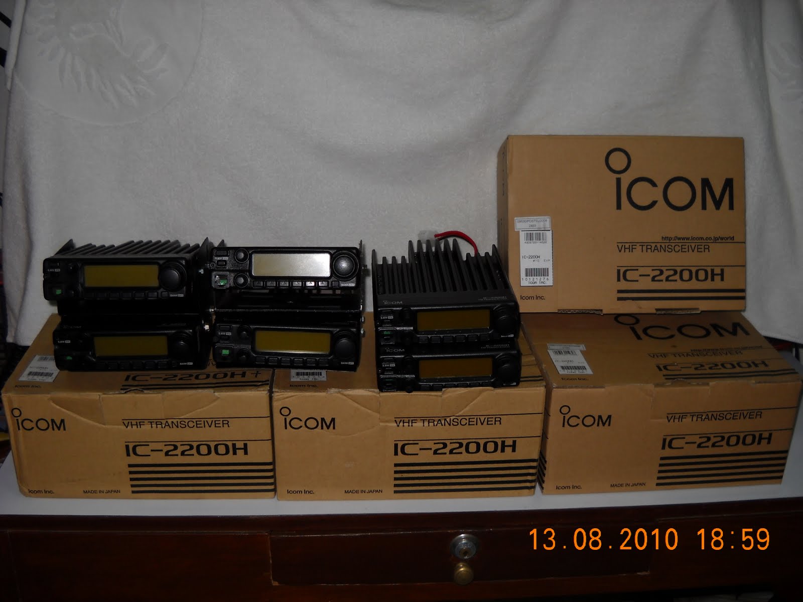 Sinar Agung ( Y C 2 V D I ): RIG ICOM 2200H - 99 % BAGUS ( SOLD PURWOREJO )