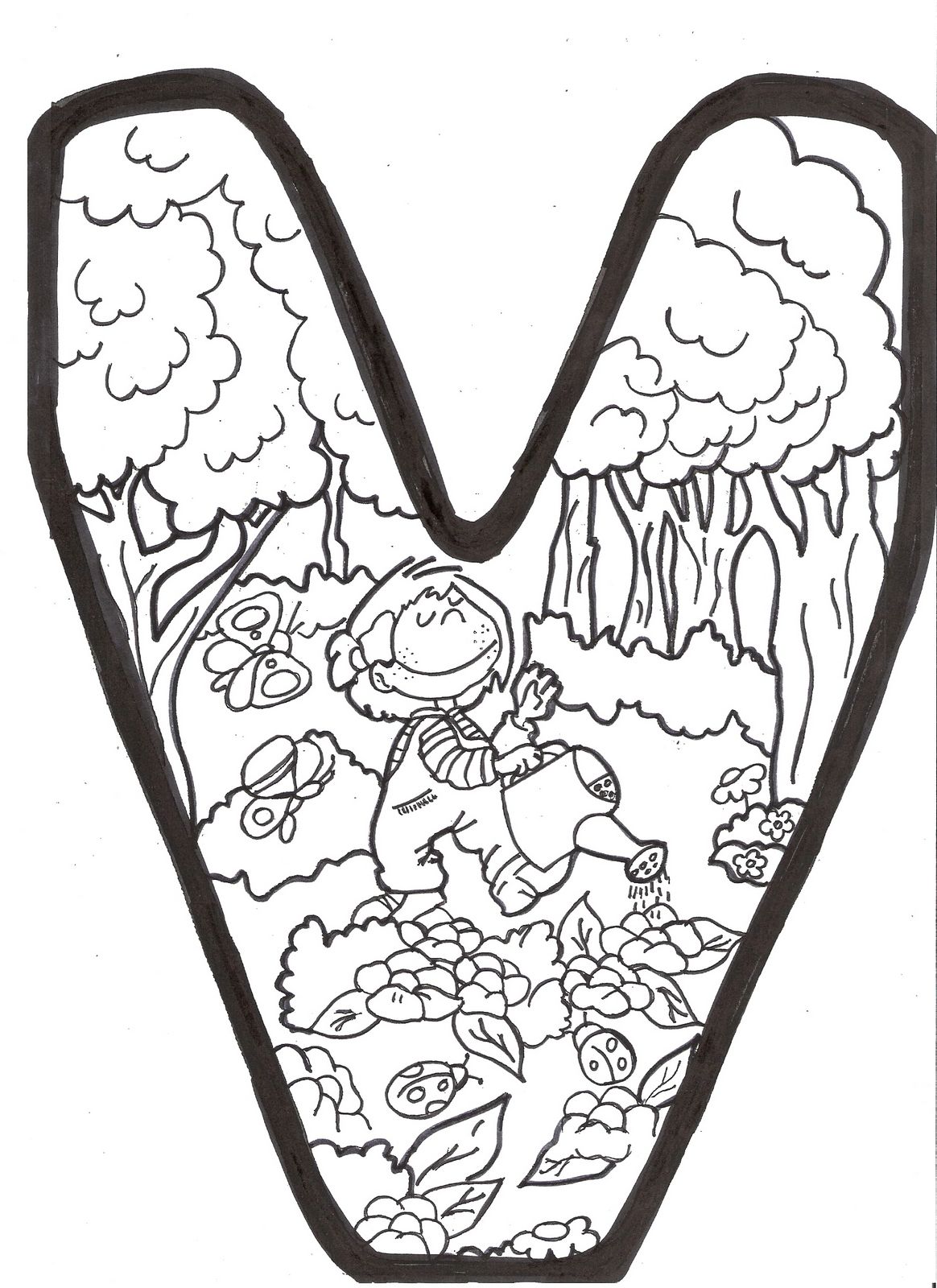 LOS PEQUES DE INFANTIL: LETRAS DE PRIMAVERA