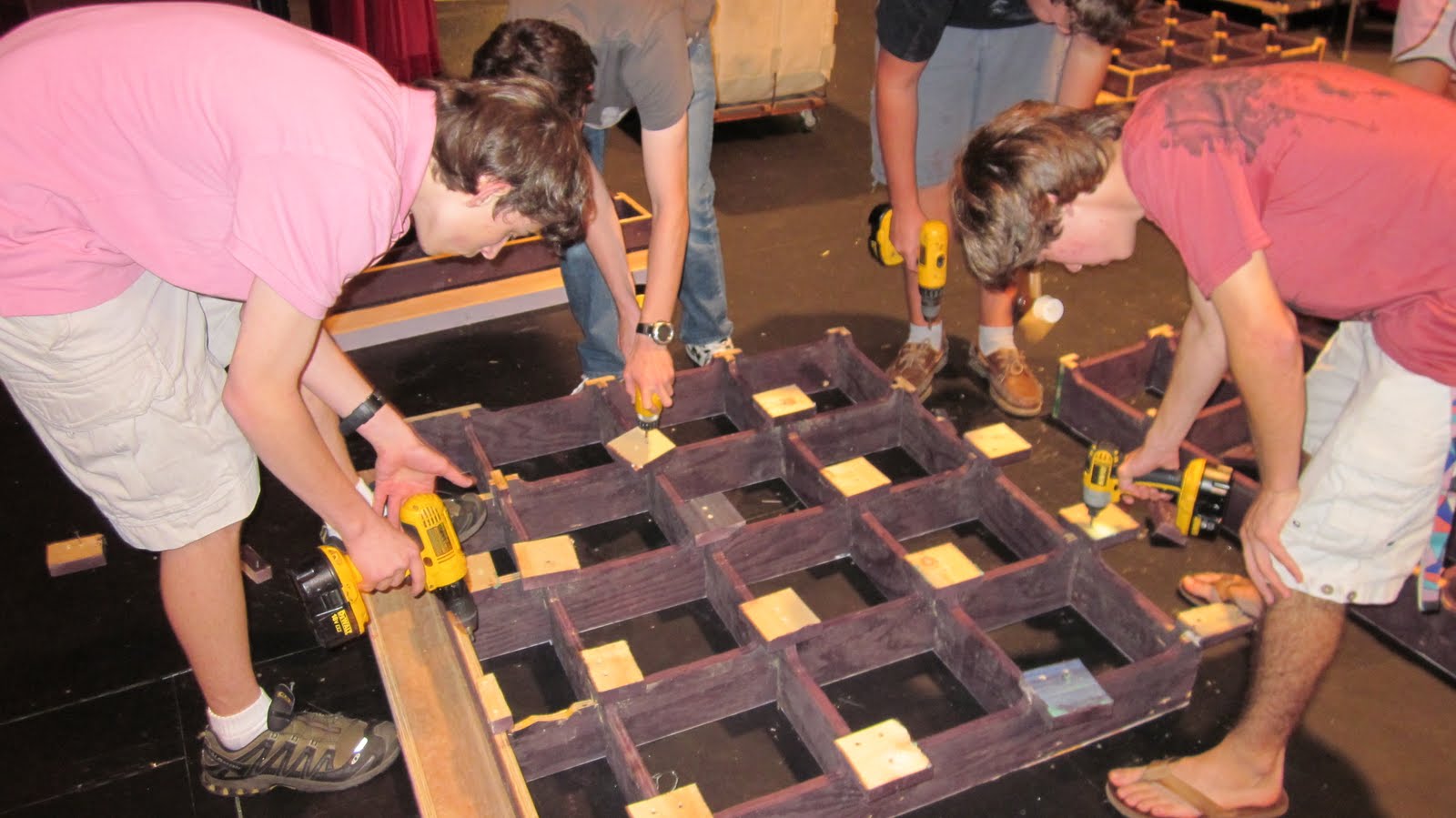 EVITA - atypical high school production: "Shards-O-Glass"