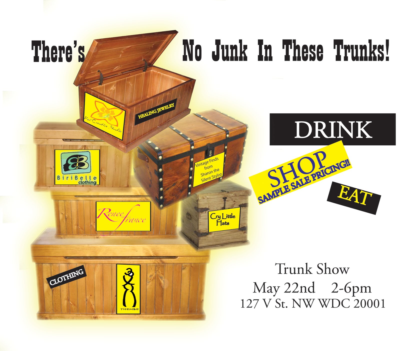 BiriBelle Design: May 22nd Trunk Show