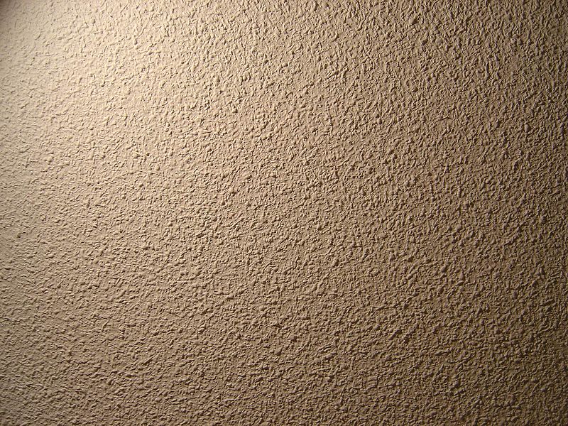 El cuaderno del decorador: Decorar paredes: gotelé