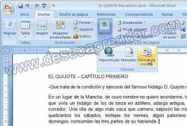 Daniel Alejandro Reyes Alvarez: MENÚ REFERENCIAS DE WORD 2007