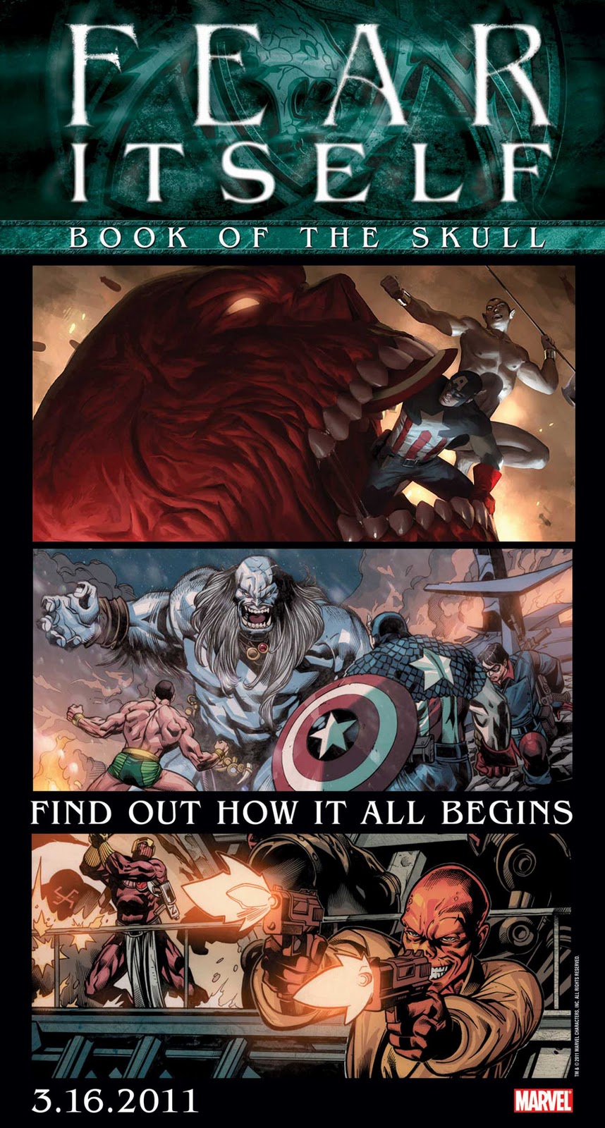Cape Town Community: Marvel Teases 'Fear Itself: Book of the Skull'