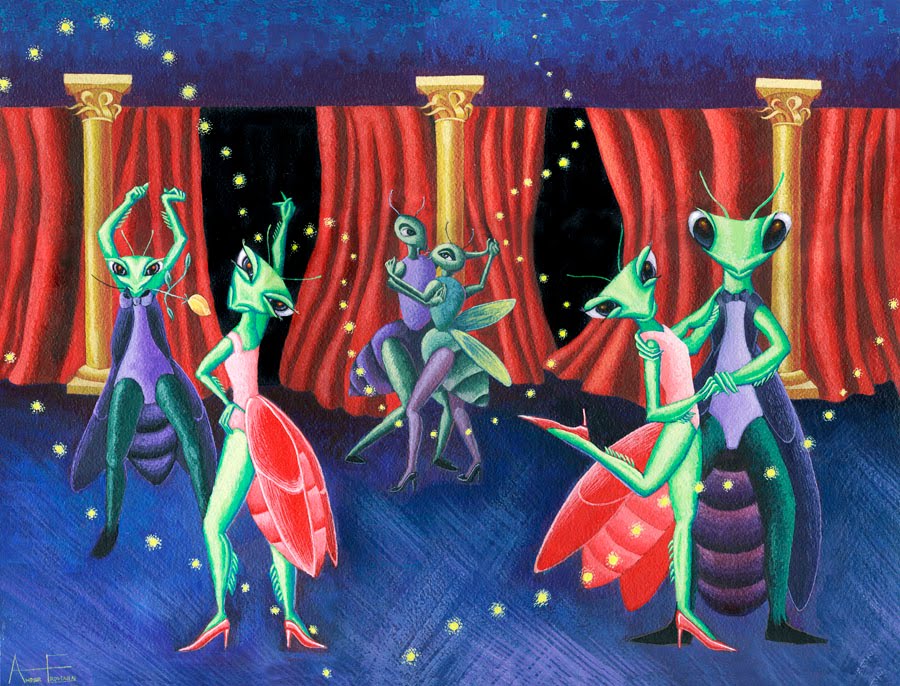 Amber's Brain!: Ugly Bug Ball....Complete!!!!